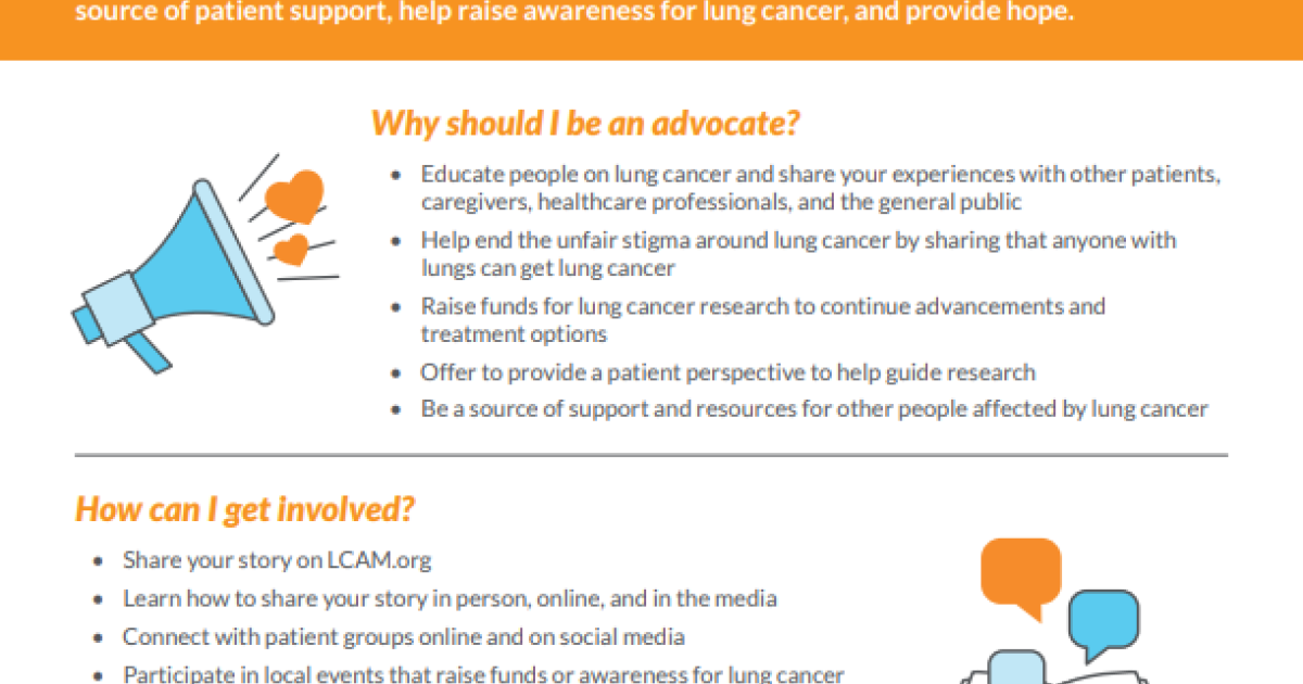 Patient Card - Advocacy | IASLC