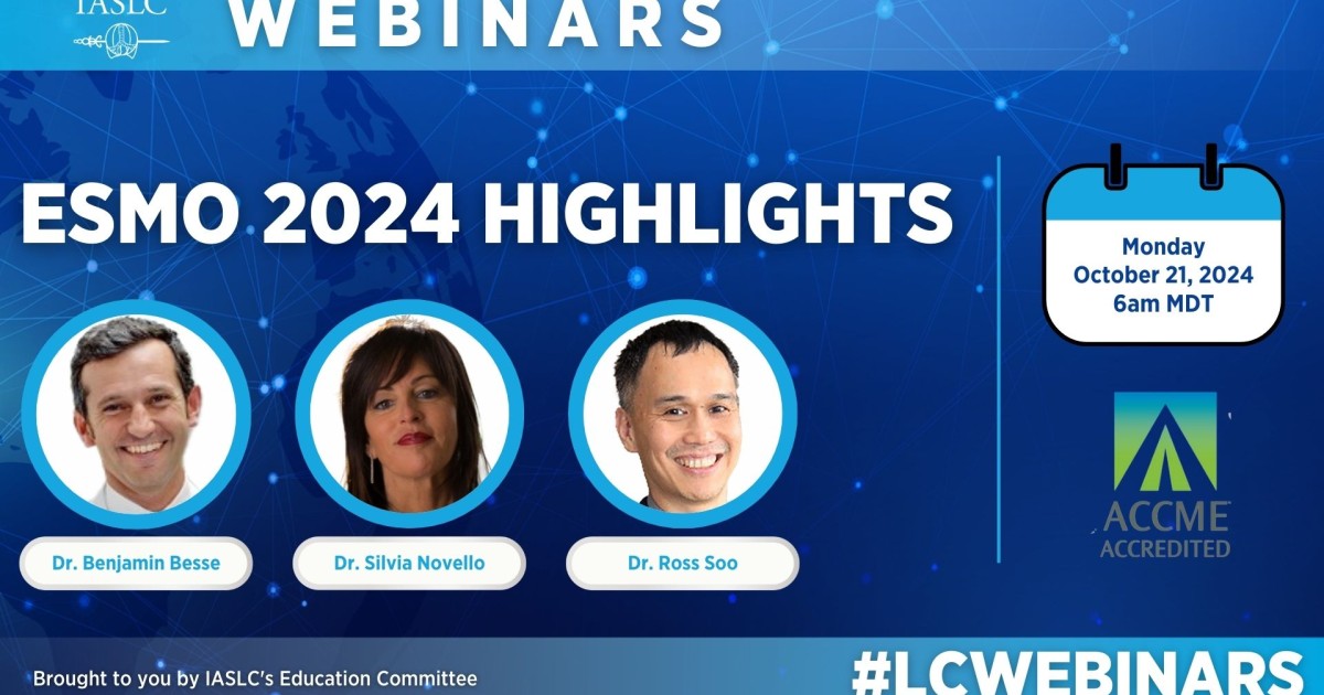 ESMO 2024 Highlights | IASLC